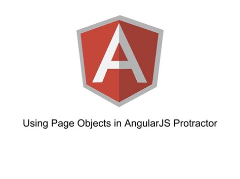 Using Page Objects In Angularjs Protractor Youtube