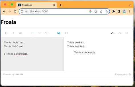 How To Use The Froala Markdown Plugin Item By Item