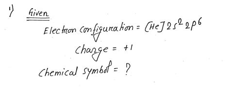 Answered An Atomic Cation With A Charge Of 1 Has The Following Electron Configuration [he