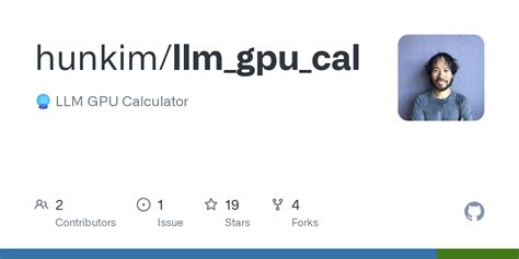 github hunkim llm gpu cal 🔮 llm gpu calculator