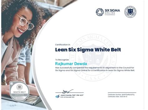 Rajkumar Dewda On Linkedin Lean Six Sigma Certification