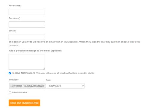 Inviting And Adding New Client Users Clixifix® Help And Support