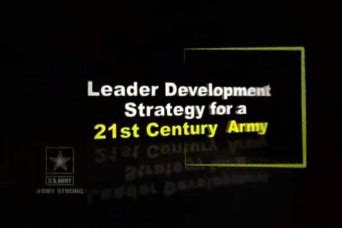 Leader Development Strategy For A St Century Army Article The United States Army
