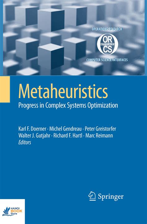 Sách Metaheuristics Progress In Complex Systems Optimization