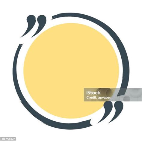 빈 아이콘을 인용하고 상자의 흰색 배경에 레이블을 지정합니다 메모 메시지 댓글 및 생각에 대한 템플릿 간단한 벡터 일러스트레이션 0명에 대한 스톡 벡터 아트 및 기타 이미지