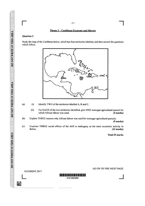 Solution History Csec Past Paper Studypool