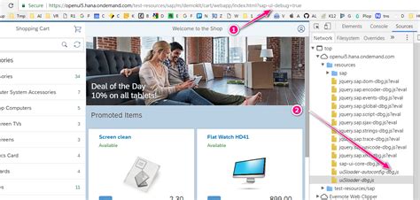 Debug Your Sapui5 Apps Using Debug Mode