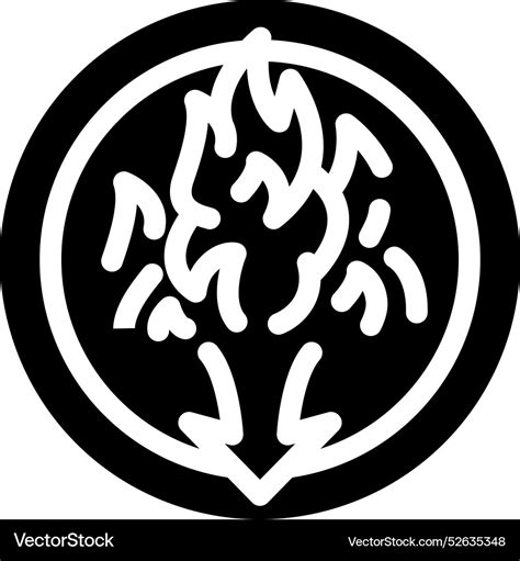 Caloric Deficit Obesity Overweight Glyph Icon Vector Image