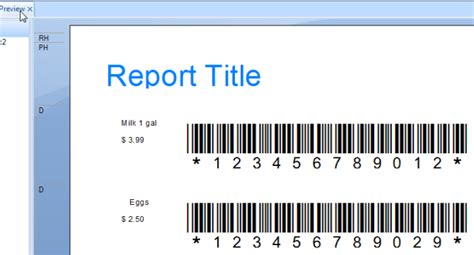 Code 39 Barcodes In Crystal Reports Barcodewiz