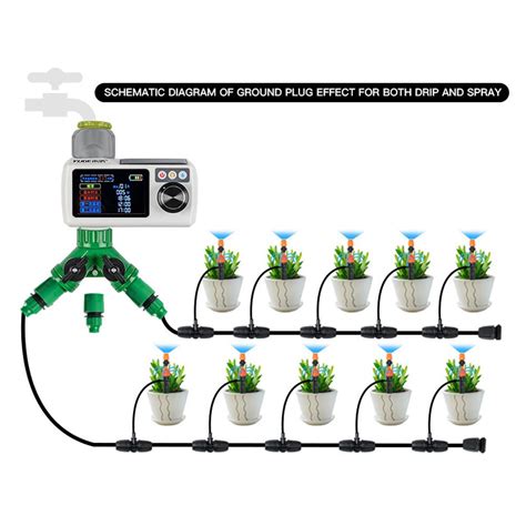 Automatic Intelligent Timer Watering Timer Rain Se Grandado