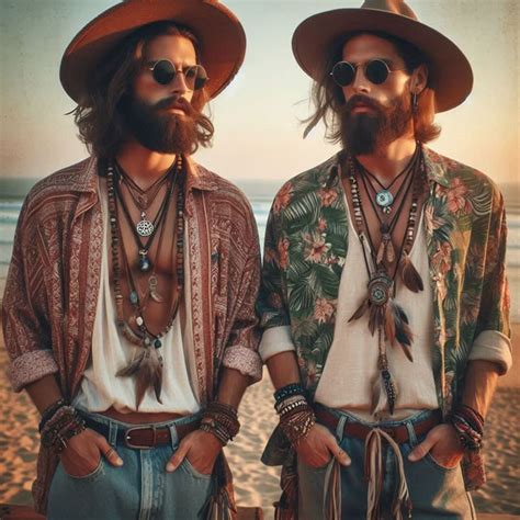 Bohemian Men With Beards Inspo Ketting
