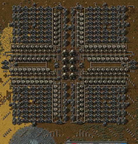 Factorio Uranium Blueprint