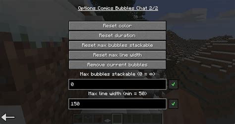 Comics Bubbles Chat Mods Minecraft