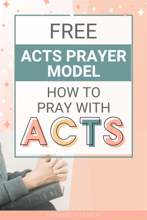 Free Acts Prayer Model How To Pray With Acts