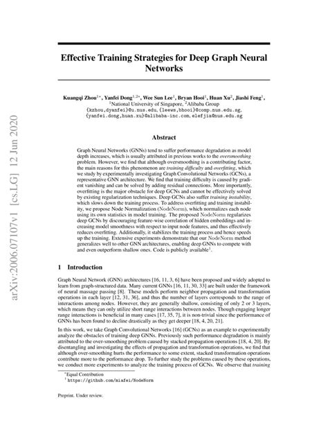 effective training strategies for deep graph neural networks deepai