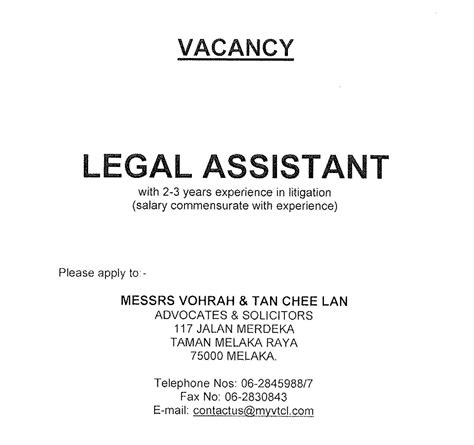 Vohrah And Tan Chee Lan Official Website Of Malacca Bar