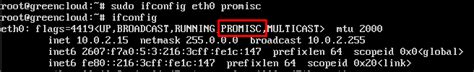 Linux Ifconfig Command With Examples Greencloud Documentation