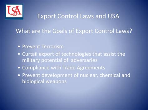 Ppt Introduction To Export Controls Powerpoint Presentation Free