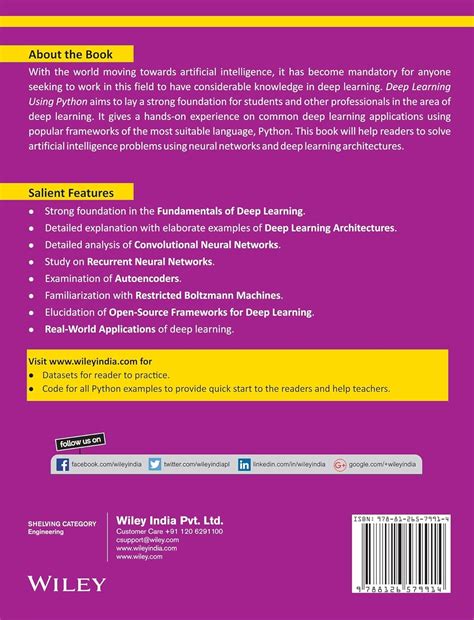 Deep Learning Using Python Mm Bazzar