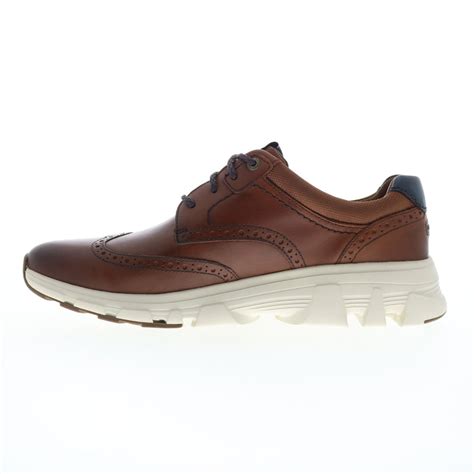Rockport Reboundx Wingtip Mens Brown Wide Oxfords Wingtip And Brogue Sho