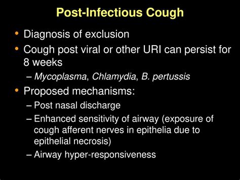 Common And Uncommon Causes Of Chronic Cough Ppt Download