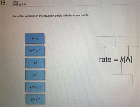 Solved Value Points Out Of Attempts Be Sure To Chegg Com