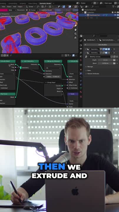 Blendergrid On Linkedin Geometrynodes Blender B3d Blender3d