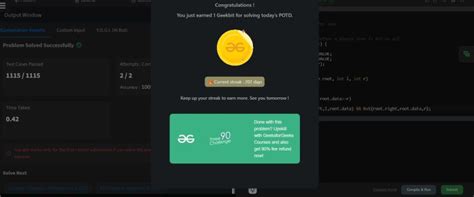Syed Affan On Linkedin Problemoftheday Codingchallenge Geeksforgeek