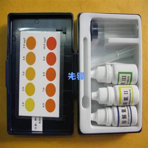 Dissolved Oxygen Residual Test Solution For Dissolved Oxygen Test Kit Of Dissolved Oxygen