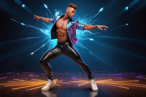 Premium Photo Rhythm Of The Dance Dynamic Dancer Daniel