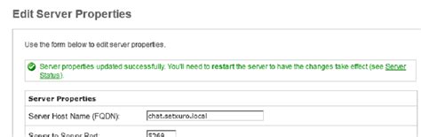Setting Up Fqdn To Something Besides The Host Server Openfire Support Ignite Realtime