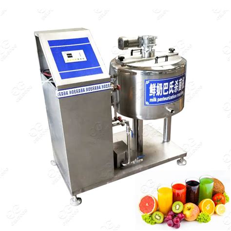 500kg H Small Milk Pasteurization Machine High Productivity