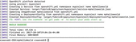 A Microprofile Based Microservice On Openshift Container Platform