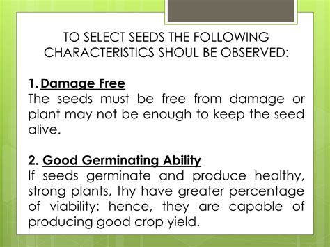 PPT SECURING AND TESTING OF SEEDS PowerPoint Presentation Free Download ID 2785381