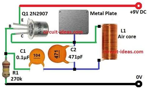 Single Transistor Theremin Oscillator Circuit Circuit Ideas For You