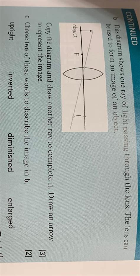 Solved B This Diagram Shows One Ray Of Light Passing Through