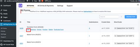 Setting Up Email Notifications In Wppayform Wordpress Plugin Wp