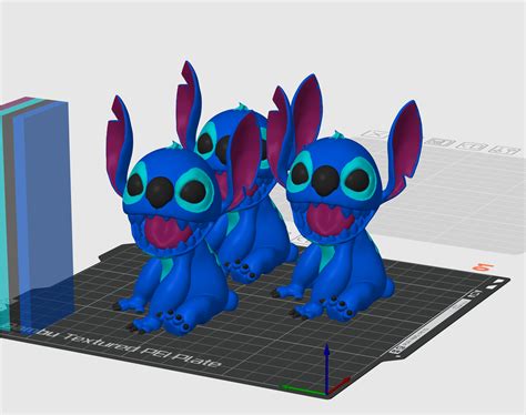 Stitch Multicolor Von Jonathan Levi Kostenloses Stl Modell