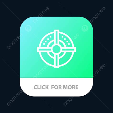 Android Ios Vector Hd Png Images Target Arrow Strategy Point Mobile App Button Android And Io