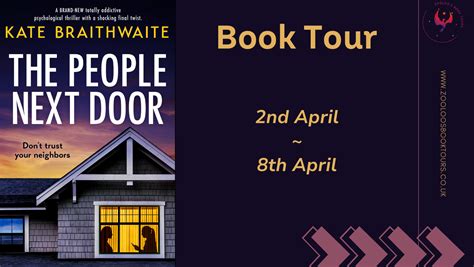The People Next Door By Kate Braithwaite Zooloos Book Tours