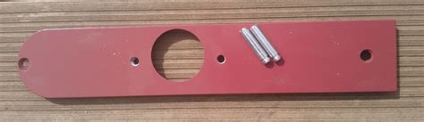 Shopsmith Shaper Table Insert 505 510 520 With Pins