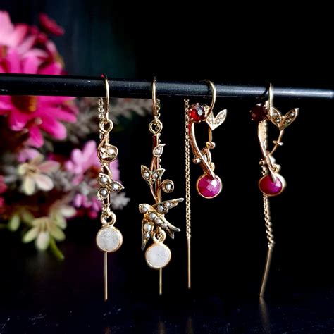 Ruby Slippers Earrings Katie Weiner Vintage Jewellery Designer