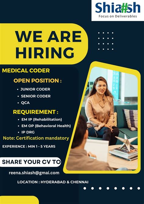 Sathyareena M On Linkedin Medicalcoder Seniormedicalcoder Hiring