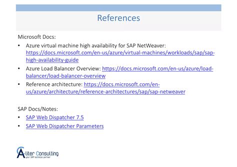 Sap On Azure Web Dispatcher High Availability Pdf Cloud Computing Internet