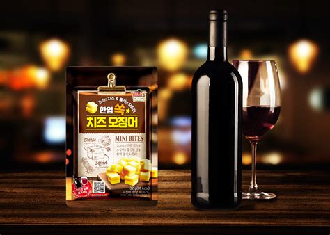 치즈오징어 파우치 디자인 Behance