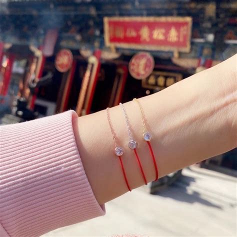 《現貨》香港黃大仙 過香爐 祈福 香港正生銀飾 單鑽手鍊 幸運 紅繩 925純銀 派派香港代購 蝦皮購物