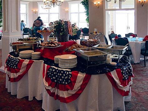 4th Of July Buffet At Farmhouse