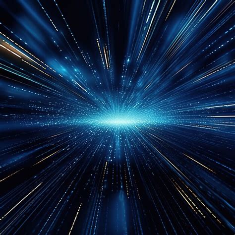 Premium Ai Image Abstract Long Exposure Dynamic Speed Light Trails