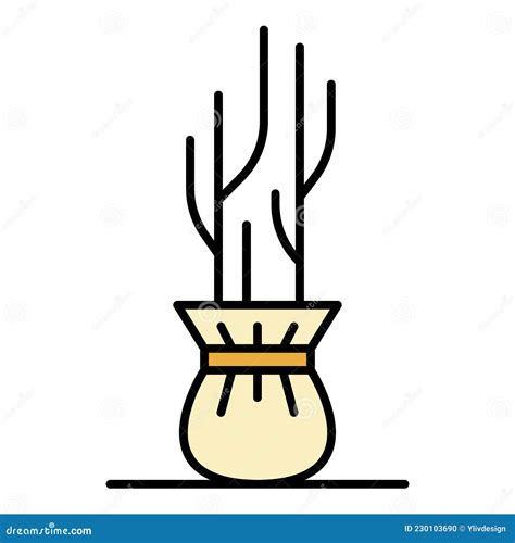 Seedling Icon Color Outline Vector Stock Vector Illustration Of Black Seedling 230103690