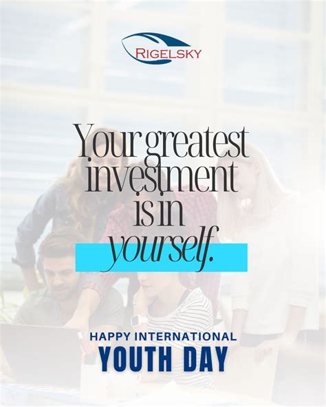 Rigelsky Inc On Linkedin Youthpower Rigelsky Internationalyouthday Globalyouth